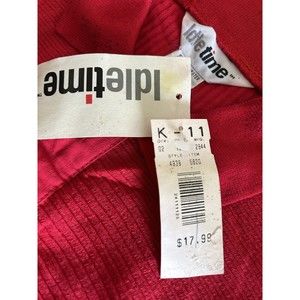 Idle Time | Shirts | Vintage Idle Time Mens Shirt M Red With 4 Button ...
